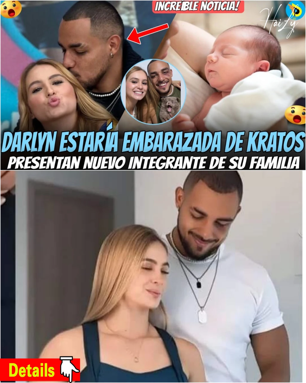 Darlyn y Kratos causan sorpresa y presentan Nuevo integrante de su ...