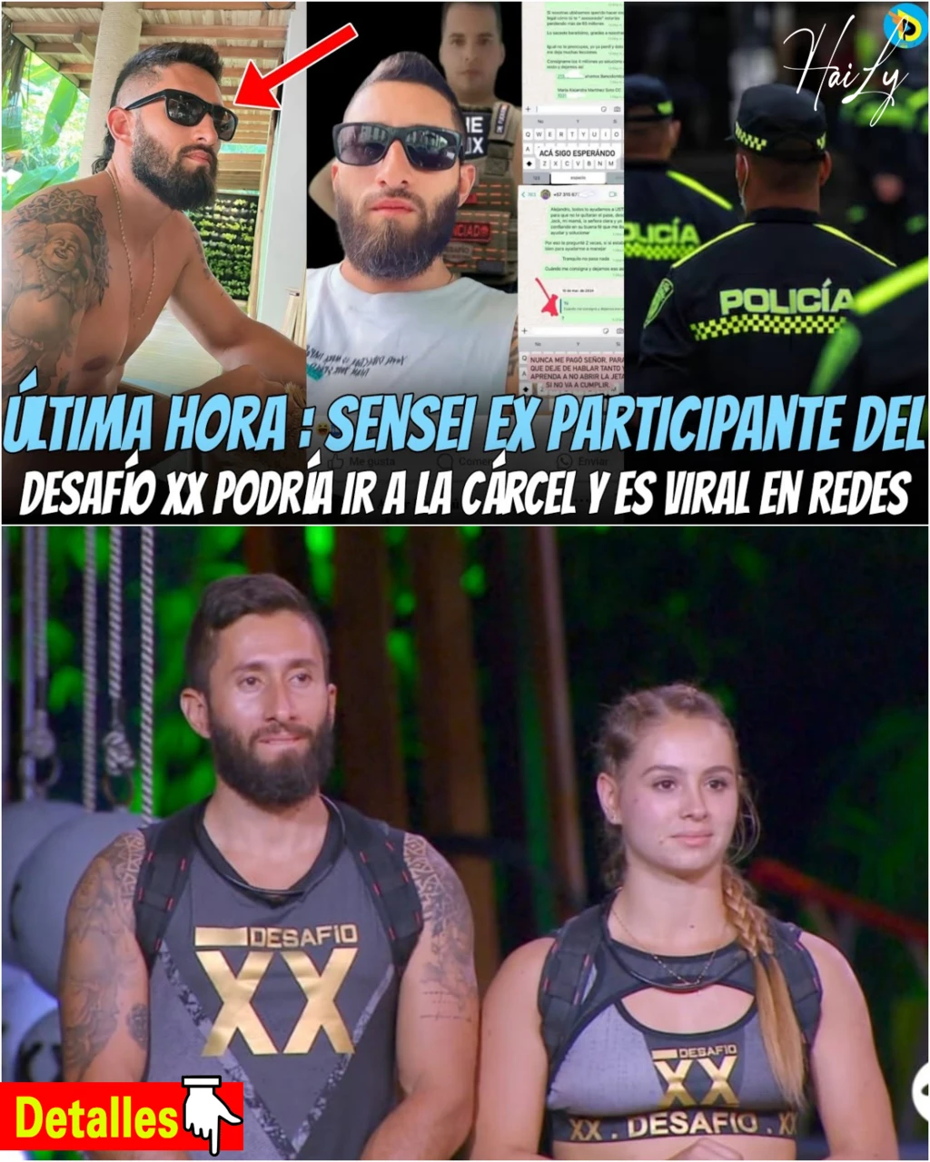 Última hora : Sensei ex participante del Desafío XX Podría ir a la cárcel y es viral en redes - News