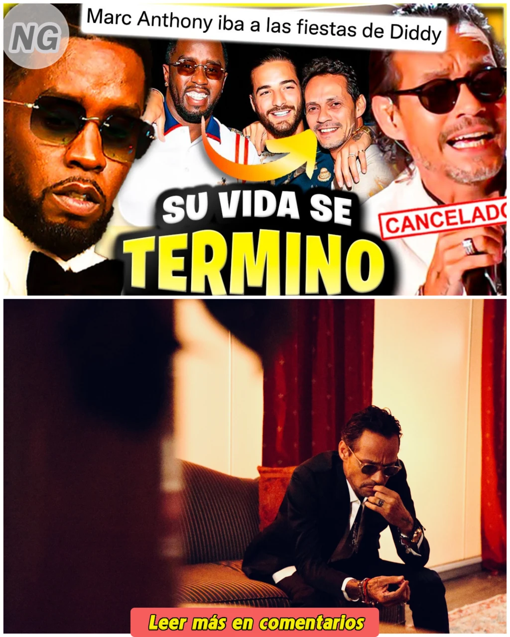 El FIN de Marc Anthony! Es CANCELADO por su relación con DIDDY Ex de ...