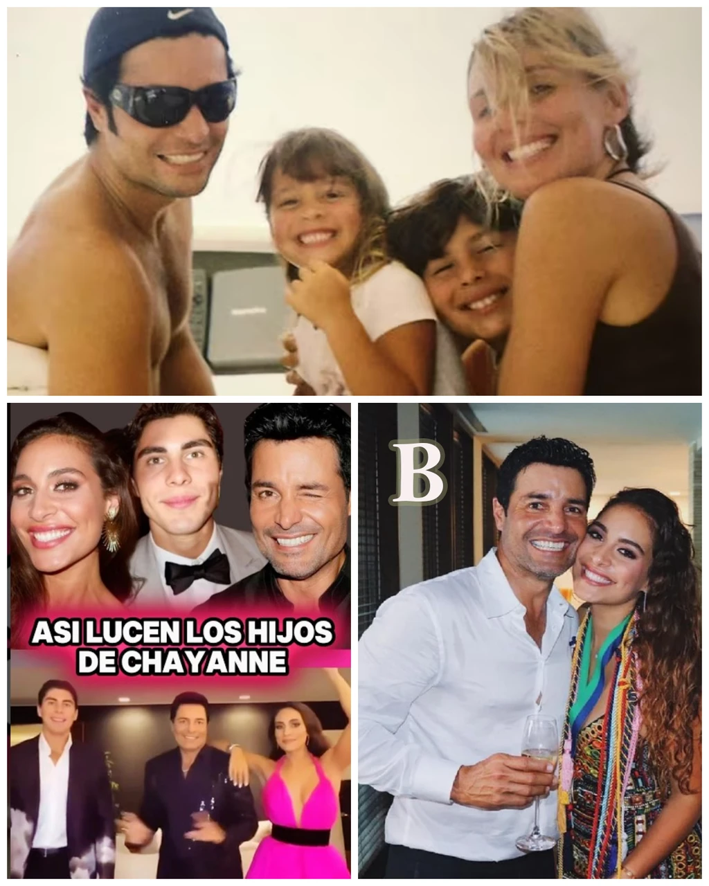 "¡Increíble! Así Lucen Hoy los Hijos de Chayanne, ¡Parecen Su Réplica ...