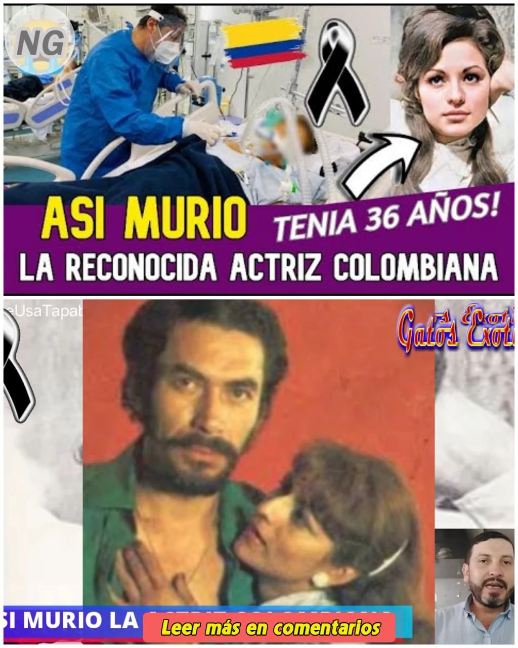 Asi fue la muerte y el triste final de la actriz Colombiana Alcira ...