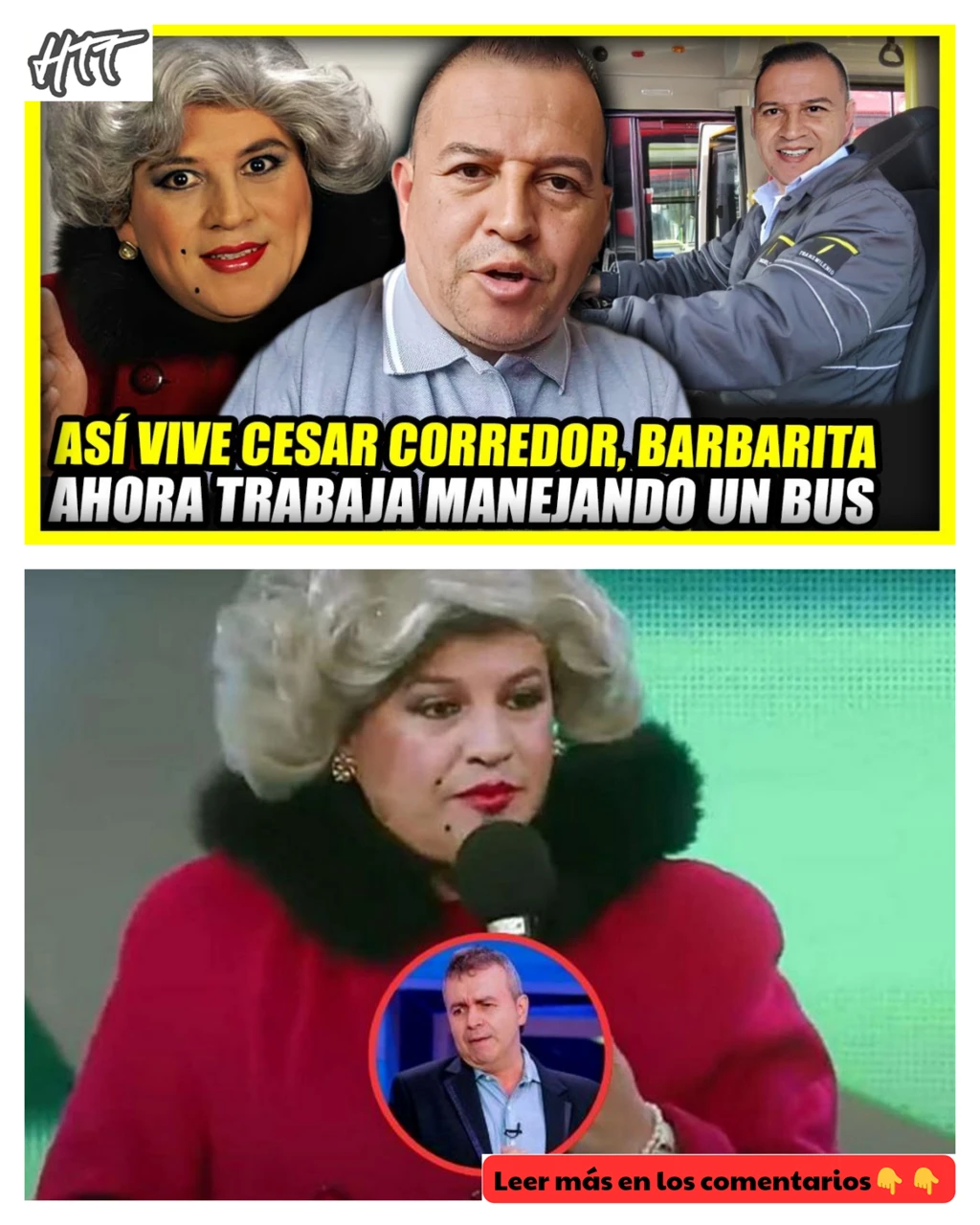 ASÍ VIVE CESAR CORREDOR, BARBARITA - HTT - News