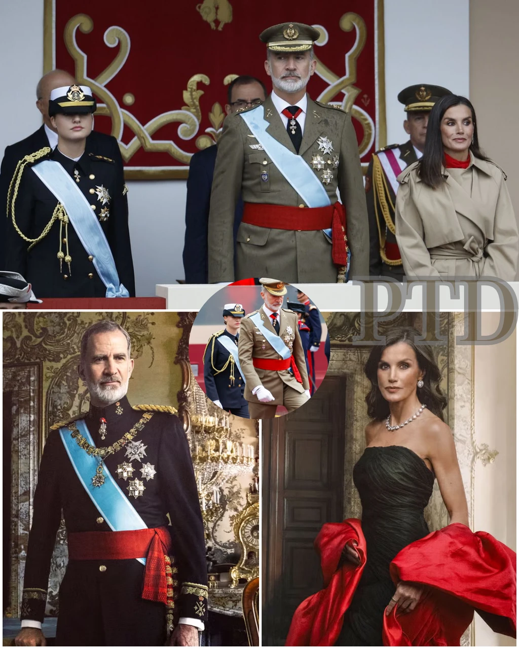 El secreto detrás de los tres trajes de Felipe VI en su retrato oficial ...