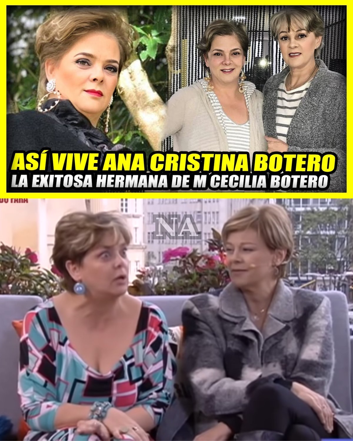 ASÍ VIVE ANA CRISTINA BOTERO - News