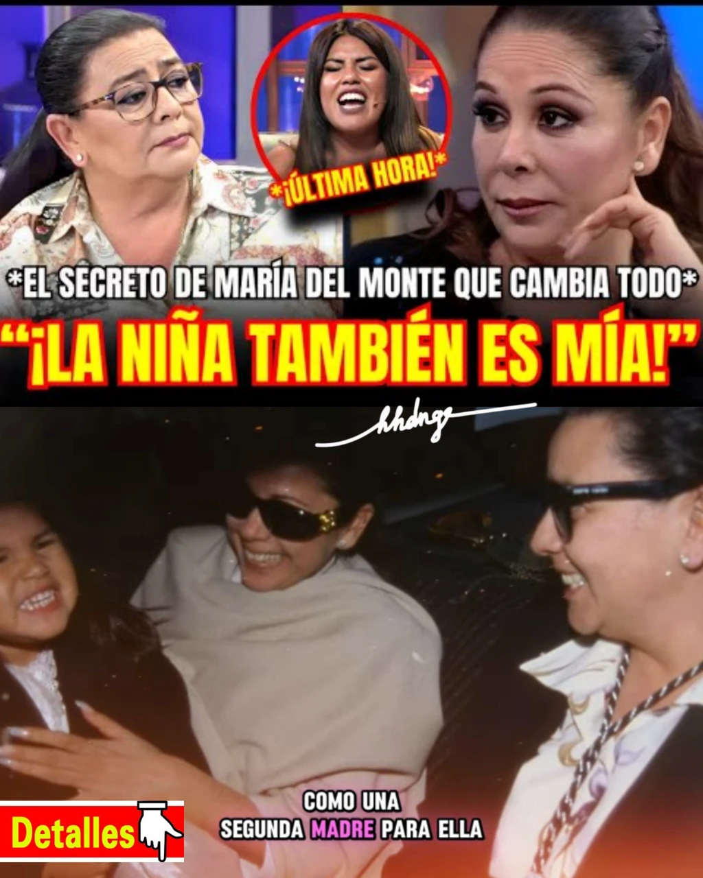 ¡Impactante Revelación sobre Isabel Pantoja! María del Monte y la ...