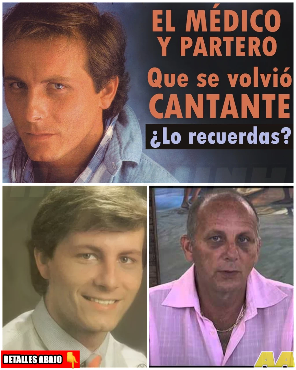 Flaco, ojeroso, cansado y sin ilusiones? Te suena? Cantante, galán y ...
