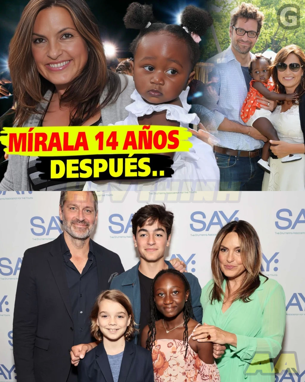 ¿Recuerdas a la niña que Mariska Hargitay adoptaron hace 14 años? - News