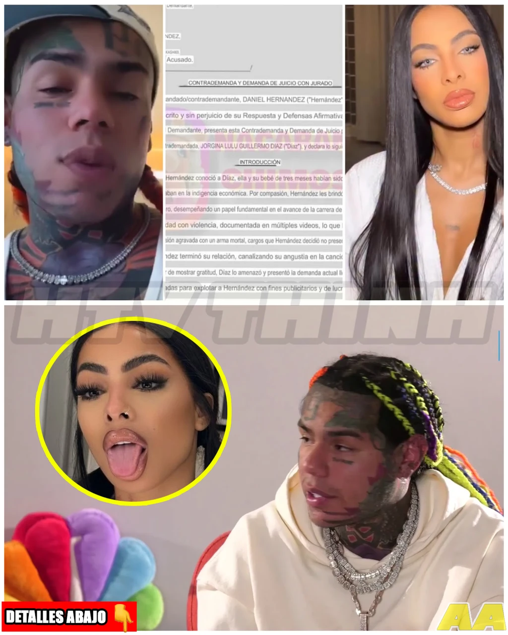 Tekashi contra demanda a Yailin La Más Viral y Yailin se pone a llorar ...