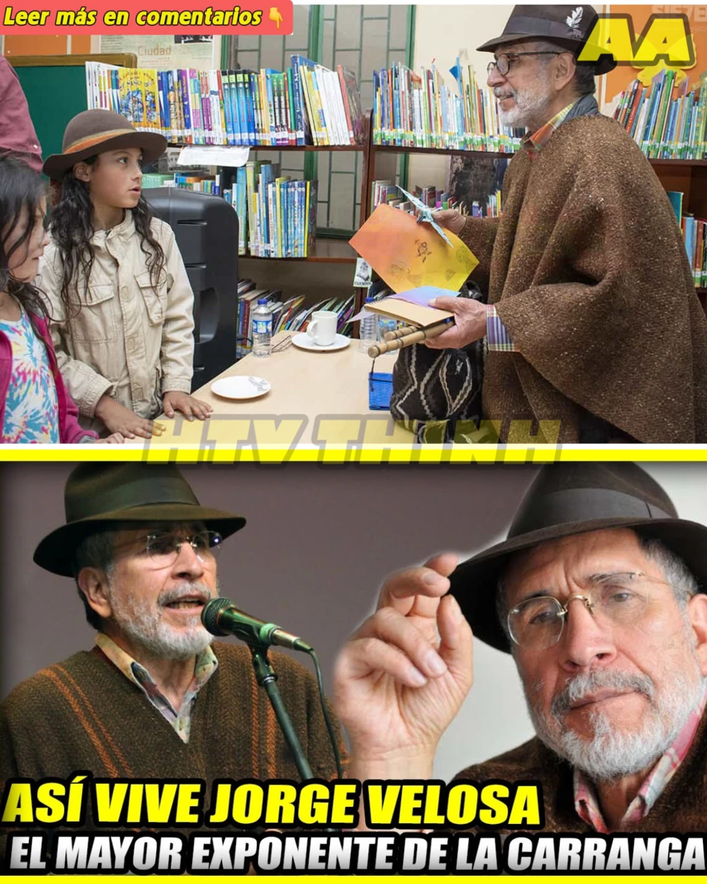 ASÍ VIVE JORGE VELOSA | El mayor exponente de la carranga - News