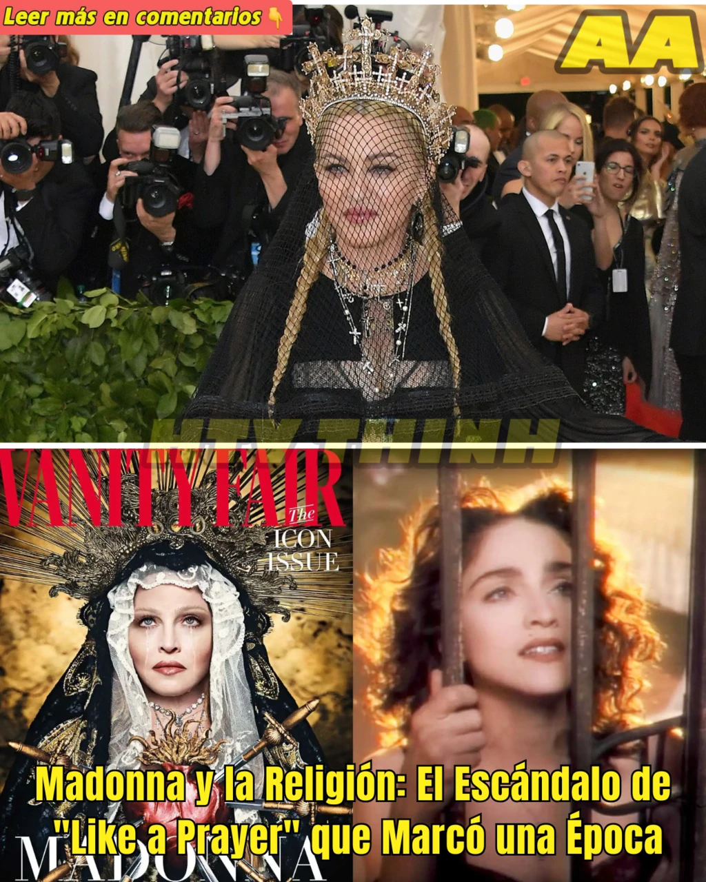 Madonna y la Religión: El Escándalo de "Like a Prayer" que Marcó una ...