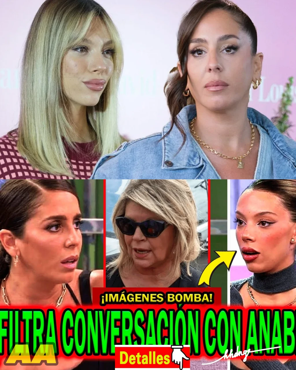 💥¡LAMENTABLE! TERELU CAMPOS FILTRA CONVERSACIÓN DE ALEJANDRA RUBIO CON ...