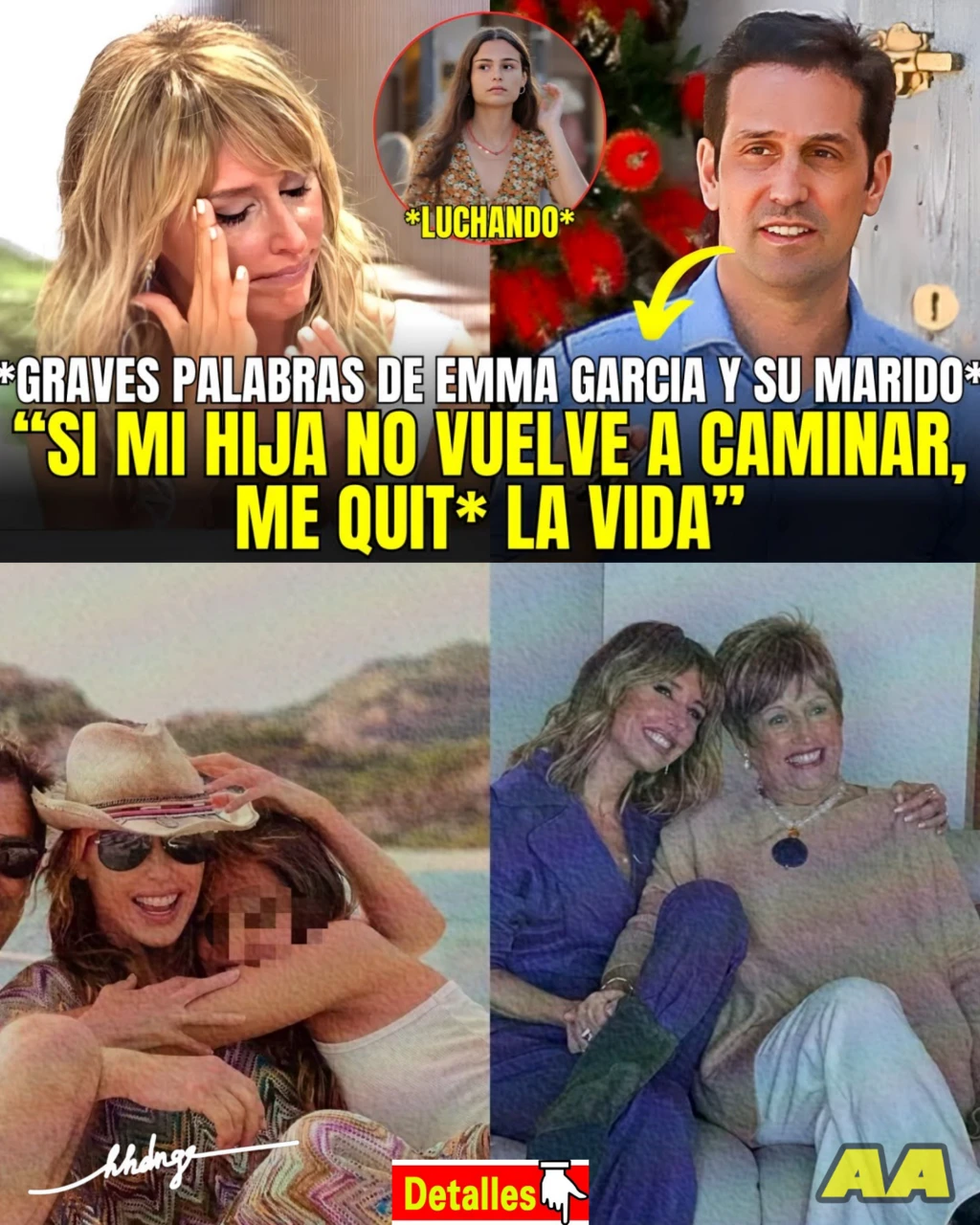 🚨BOMBAZO! DURAS NOTICIAS PARA EMMA GARCIA SOBRE EL ESTADO GRAVE DE ...