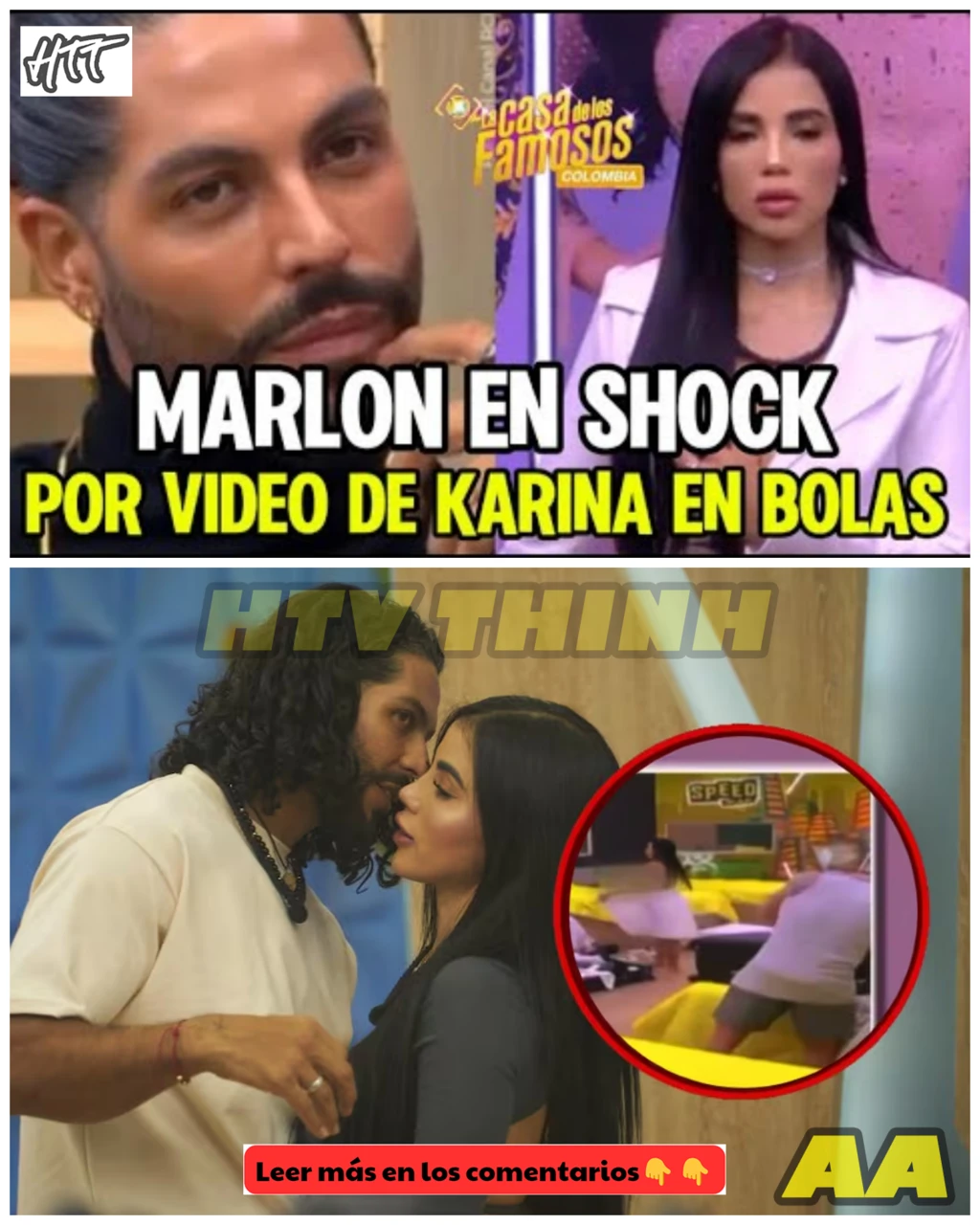 MARLON EN SHOCK POR VIDEO DE KARINA - HTT - News