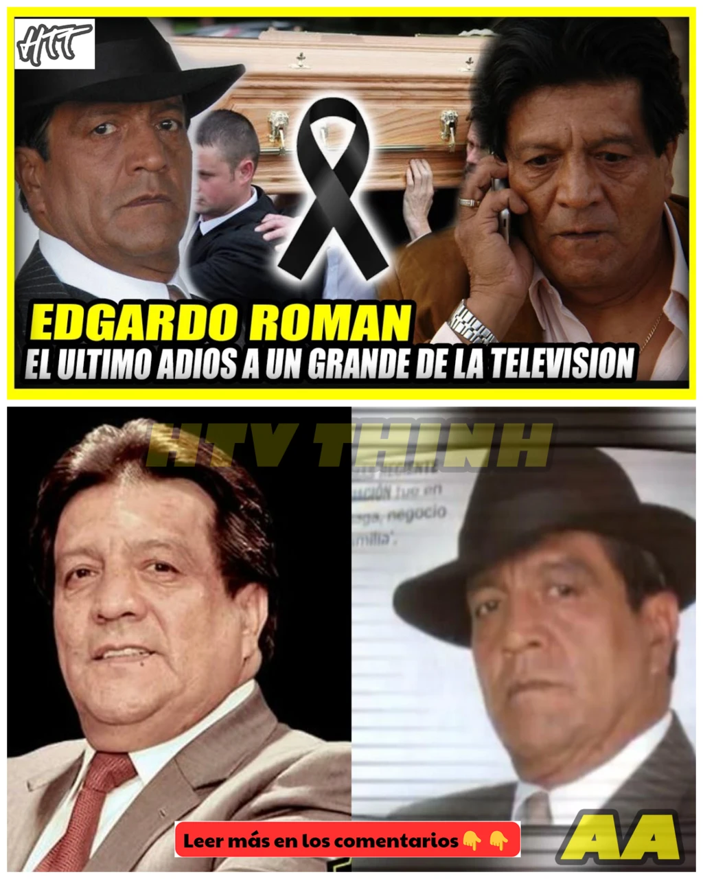ULTIMO ADIOS A EDGARDO ROMAN - HTT - News