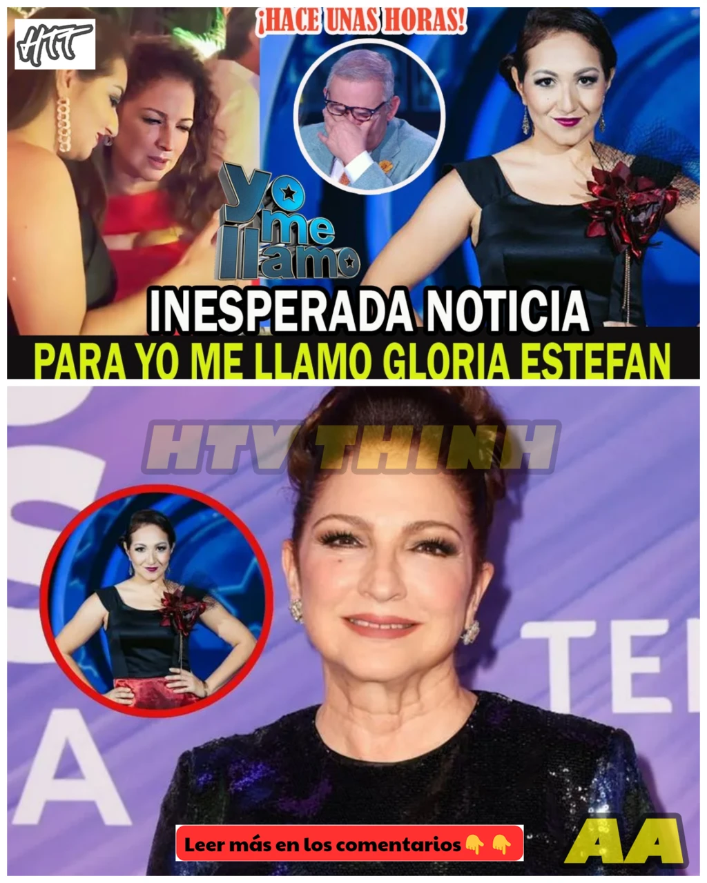 IMITADORA de Gloria Estefan en 'YO ME LLAMO' 2025 - HTT - News