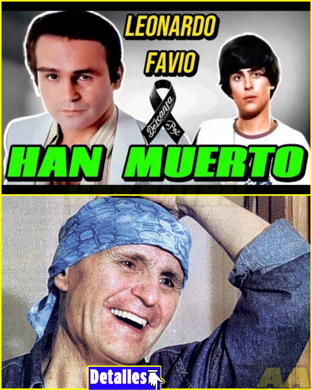 (b00) LEONARDO FAVIO Y SU HIJO - News