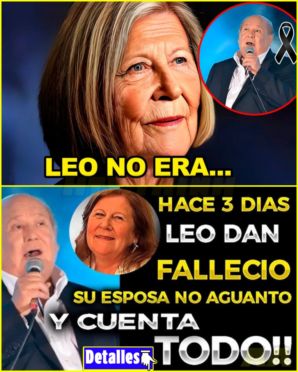 (b00) Leo Dan: A sus 74 años rompe - News