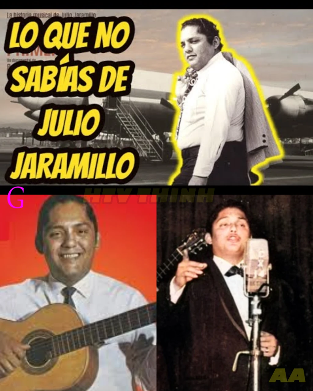 La Vida y El Triste Final de JULIO JARAMILLO "EL RUISEÑOR DE AMÉRICA ...