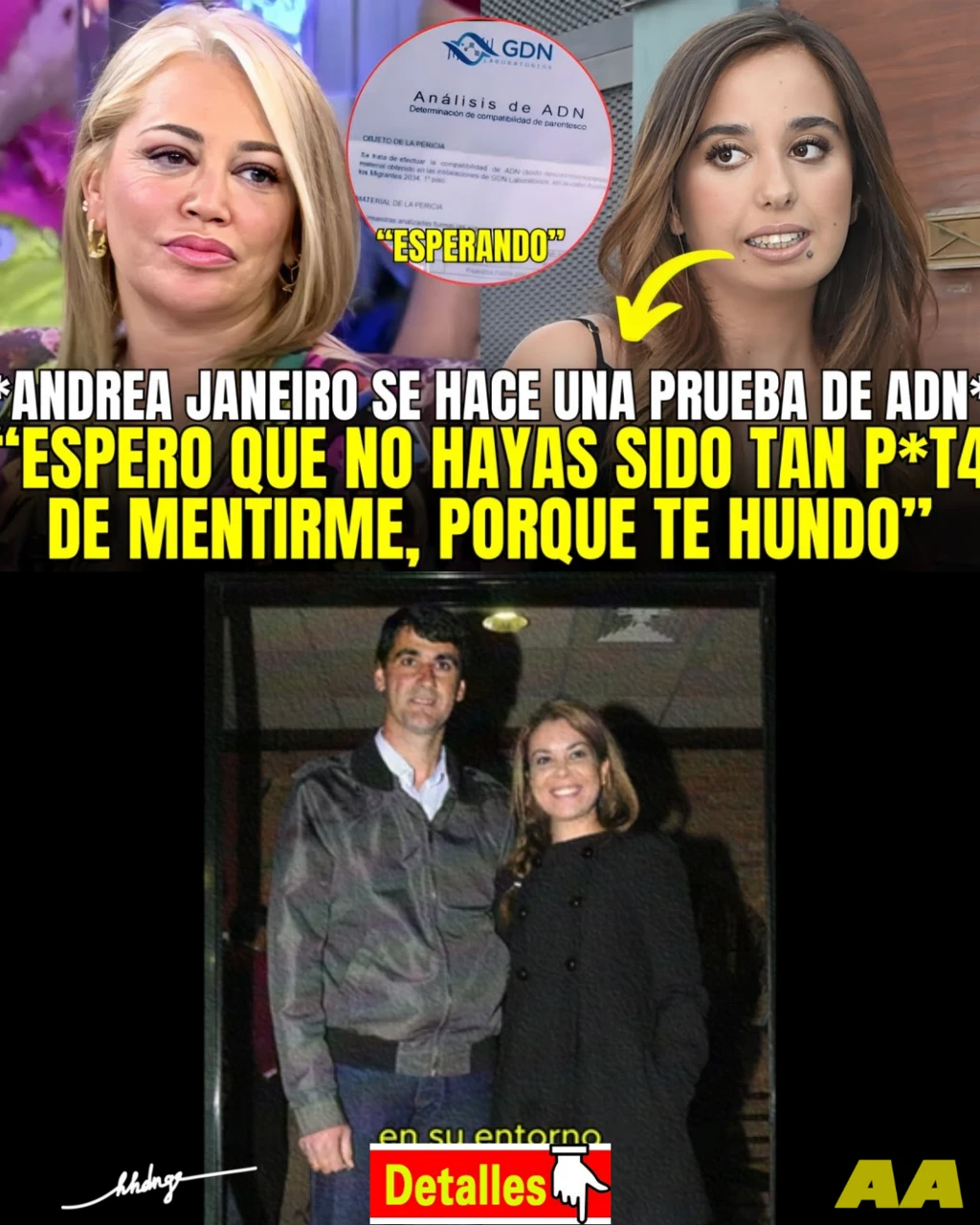 🚨🔥 ¡ESCÁNDALO IMPENSADO! ANDREA JANEIRO SE REBELA CONTRA BELÉN ESTEBAN ...