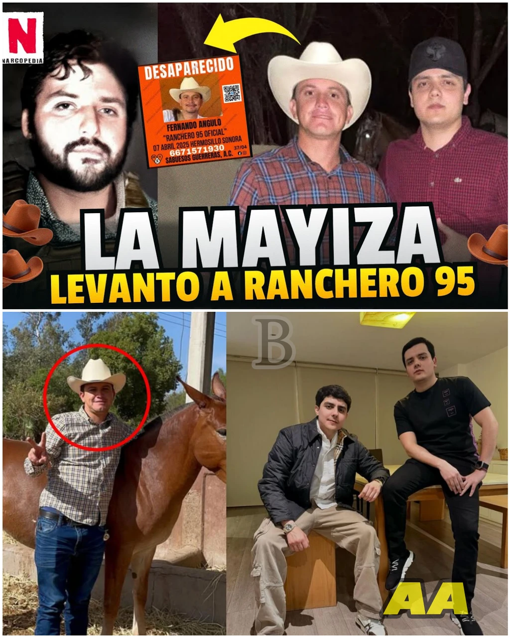 ¡ESCÁNDALO EN LAS REDES! El Levantón de RANCHERO 95: ¿Qué Ocultan ...