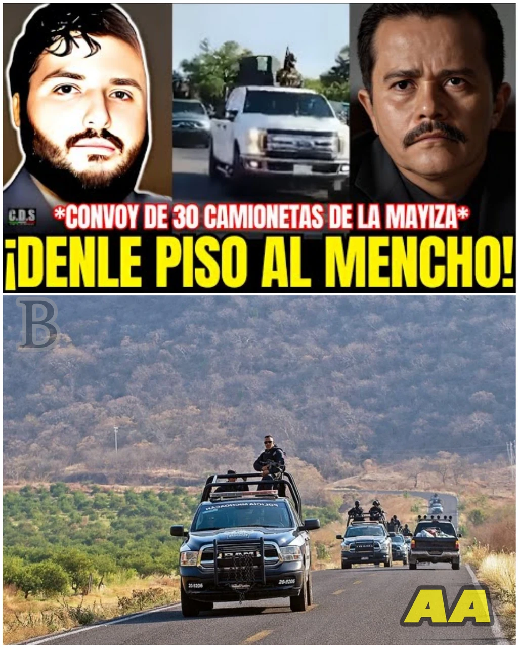 INCREÍBLE!! 30 Camionetas de "La Mayiza" Arrasan en Jalisco en una ...