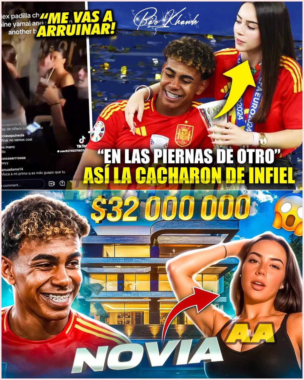 ¿Quién es ALEX PADILLA, la novia de LAMINE YAMAL? Así VIVE la estrella ...