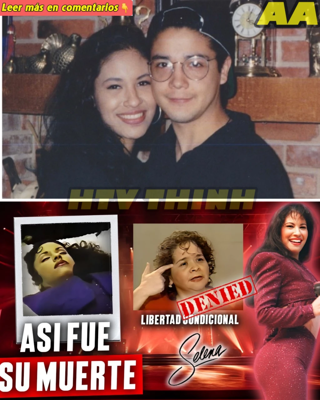 ASI FUE EL TRAGICO FINAL de SELENA Quintanilla - News