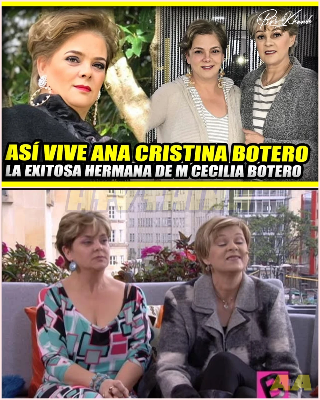 ASÍ VIVE ANA CRISTINA BOTERO | Hija de María Cecilia Botero | El show ...
