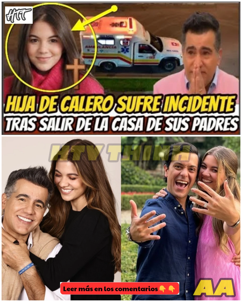 SOFIA HIJA DE CARLOS CALERO SUFRIÓ IUN NCIDENTE INESPERADO TRAS SALIR DE LA CASA DE SUS PADRES ...