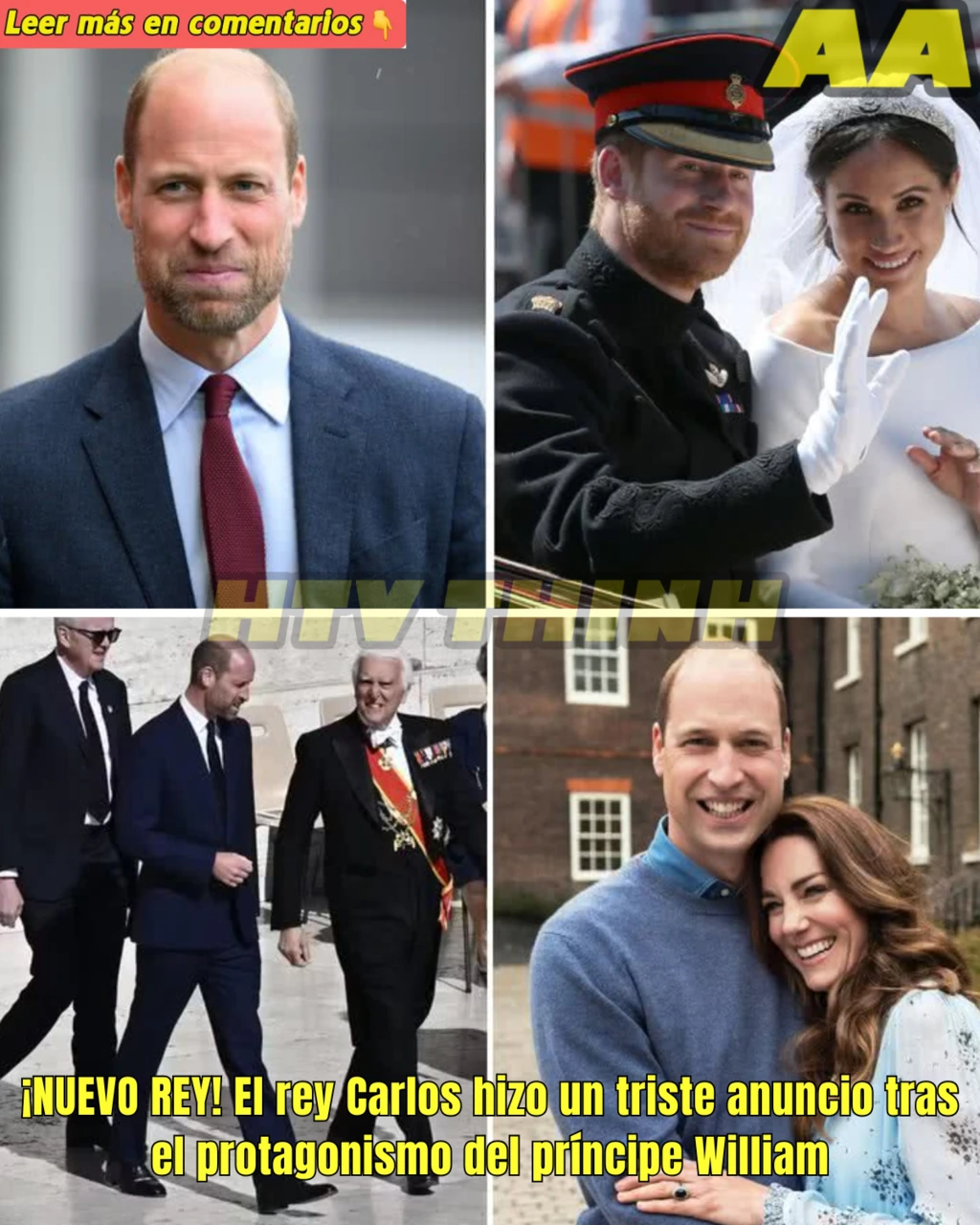 ¡NUEVO REY! El rey Carlos hizo un triste anuncio tras el protagonismo ...