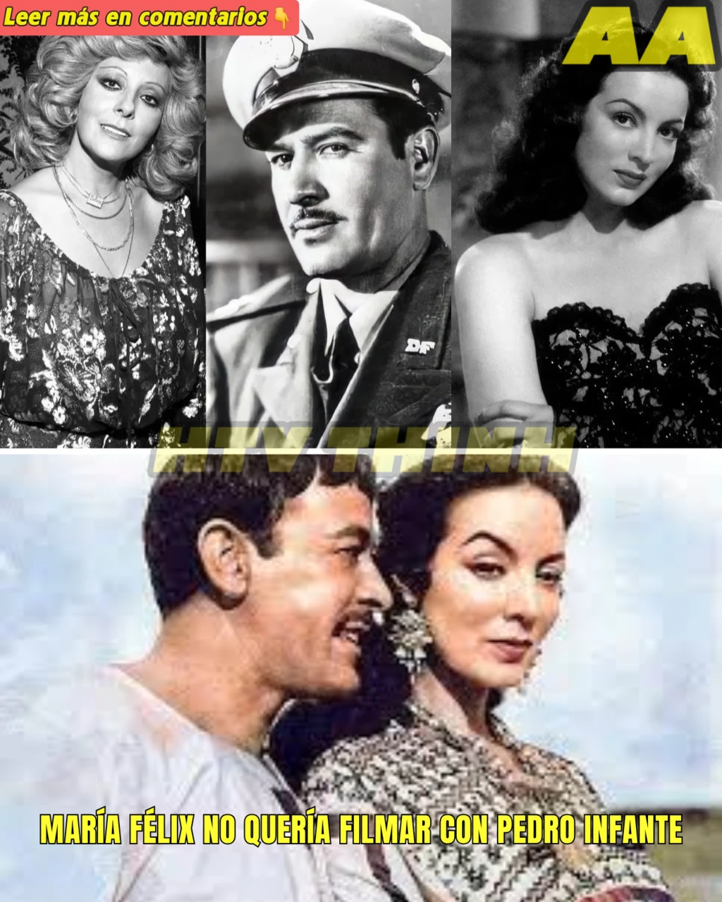 MARÍA FÉLIX NO QUERÍA FILMAR CON PEDRO INFANTE - News