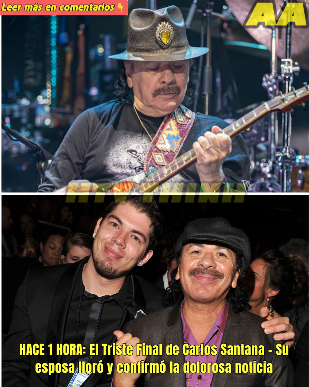 HACE 1 HORA: El Triste Final de Carlos Santana - News