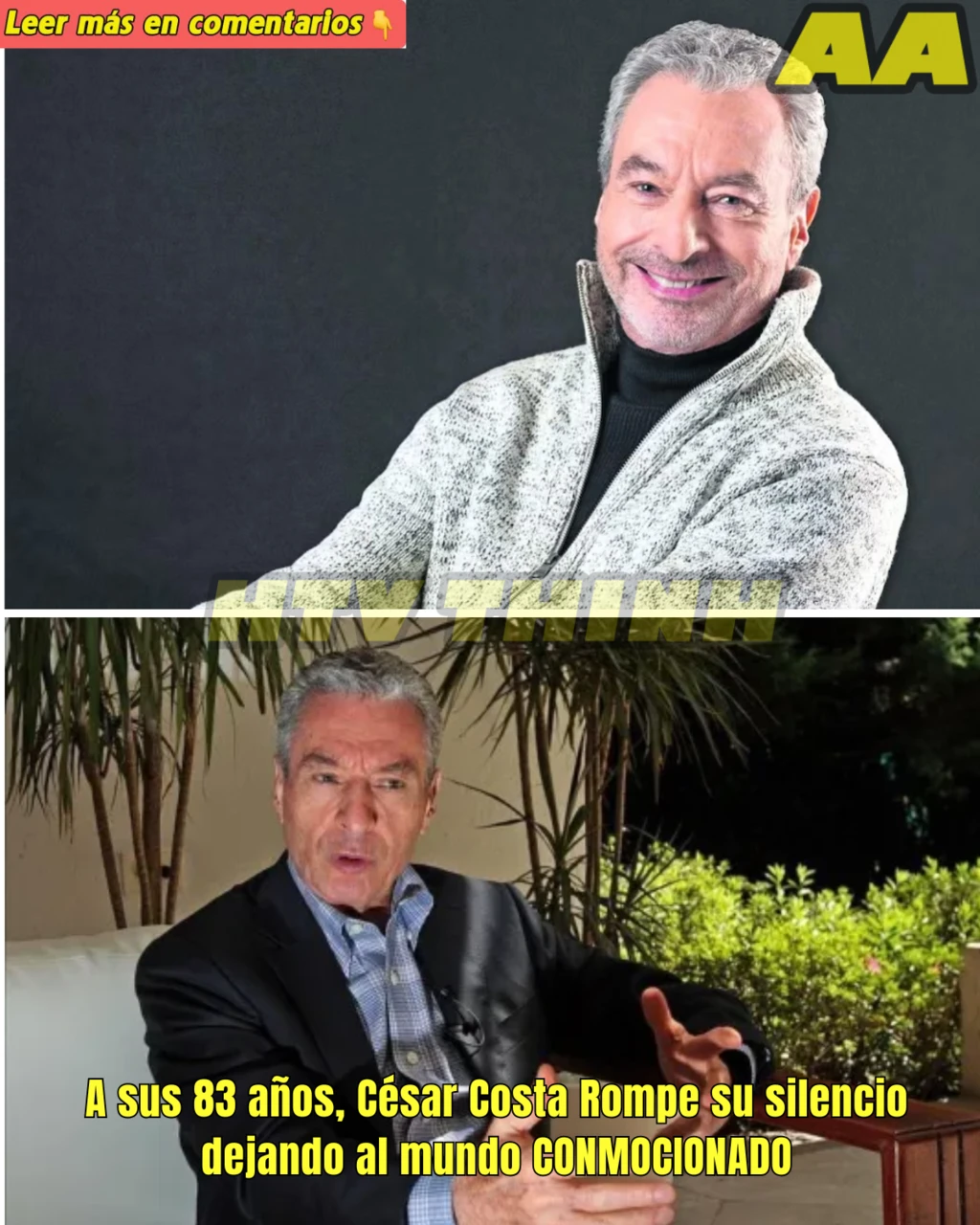 A sus 83 años, César Costa Rompe su silencio dejando al mundo CONMOCIONADO - News