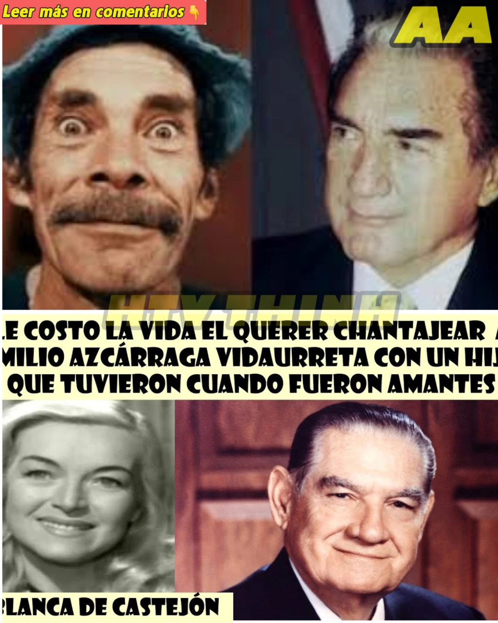 Le costo la vida el querer chantajear a Emilio Azcárraga - News