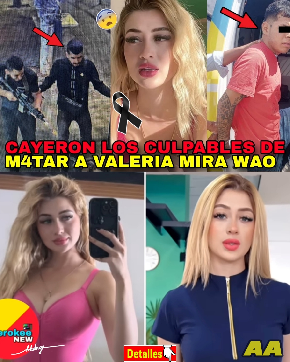 ¡Impactante revelación! Erika es detenida por el caso Valeria Márquez: así cayó la red de ...