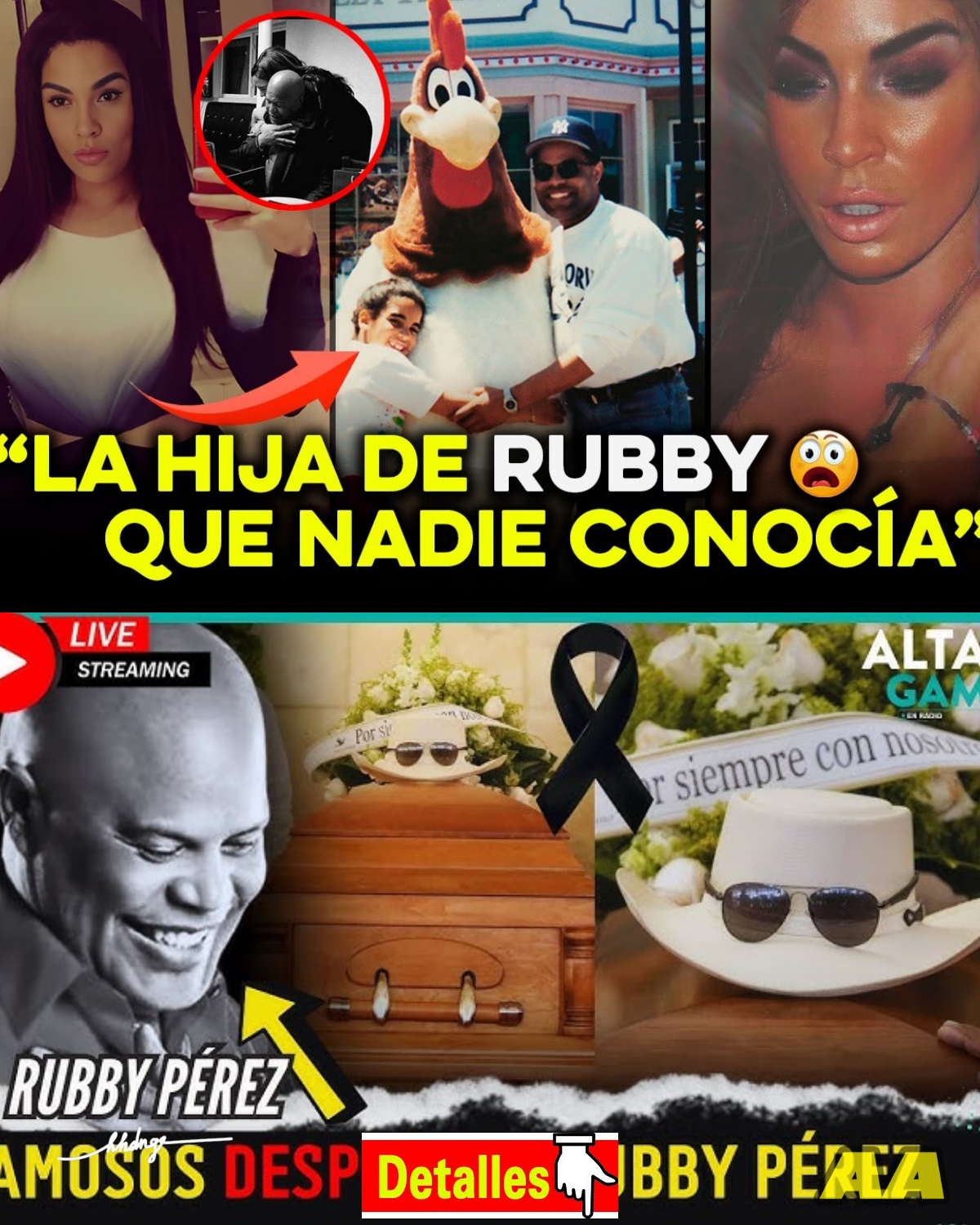 ¡Impactante Revelación Familiar! Aria Pérez, la Hija Oculta de Rubby Pérez, Rompe el Silencio y ...