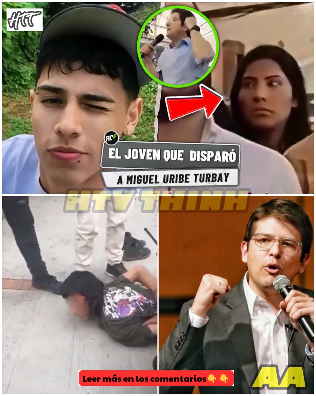 Este es el Joven que Le Disparó a Miguel Uribe Turbay. - HTT - News