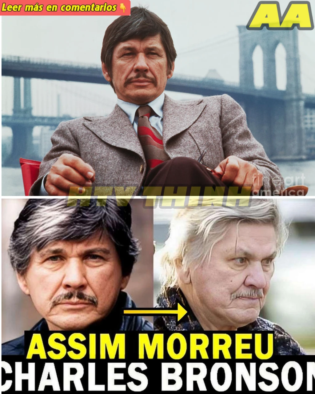 THE SAD END OF THE LIFE OF ACTOR CHARLES BRONSON - News