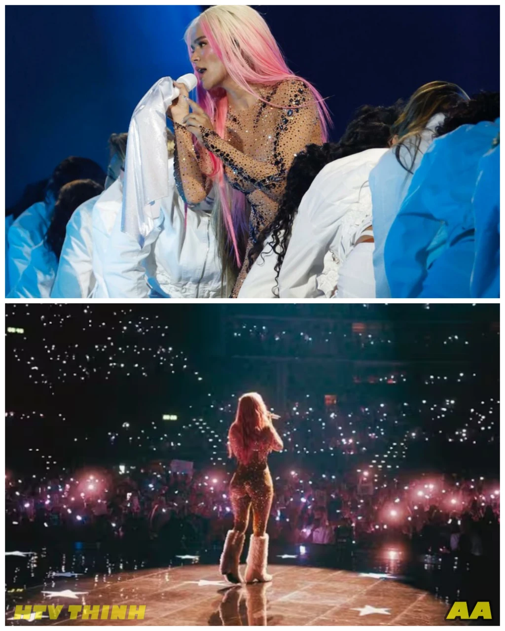 Karol G hace historia en el Bernabéu: lágrimas, 60 mil fans y una ...
