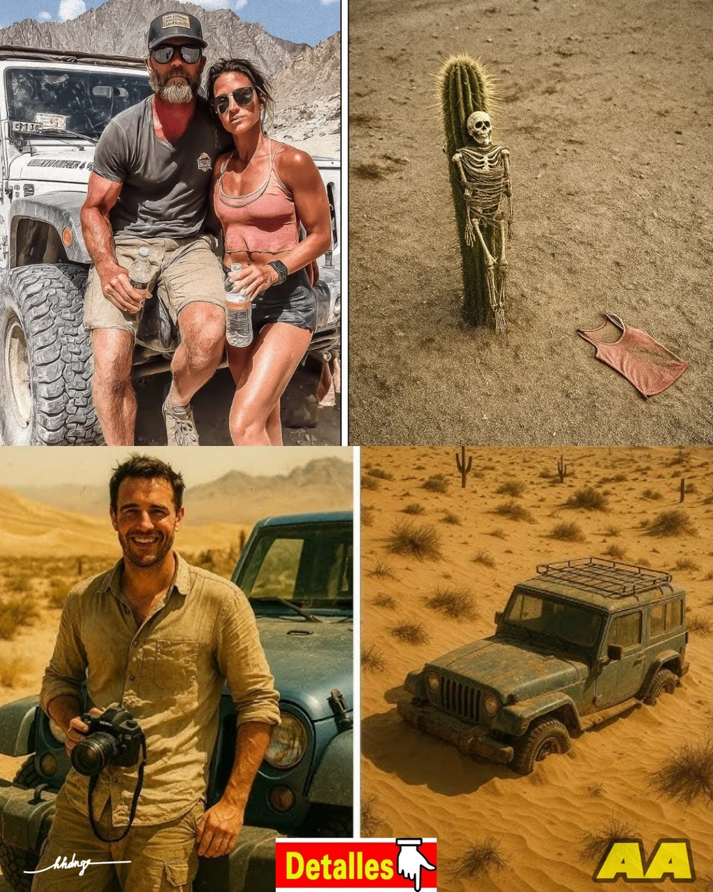 Pareja desapareció en desierto de Chihuahua — en 2007, turistas hallan cuerpo atrapado en un ...