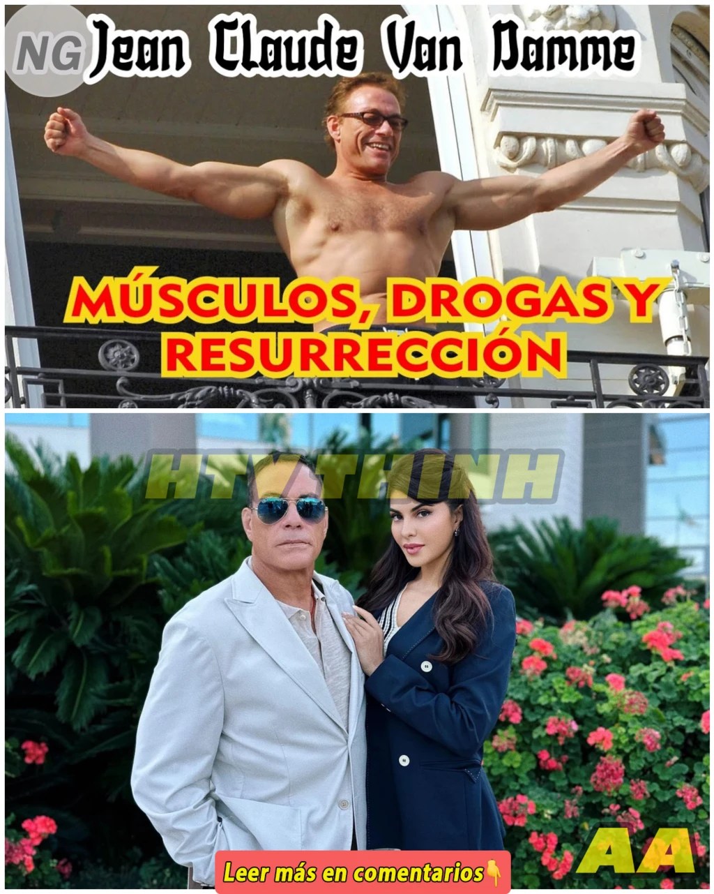 💪🥊 Jean-Claude Van Damme a los 60 y Más: Músculos, Drogas y una ...