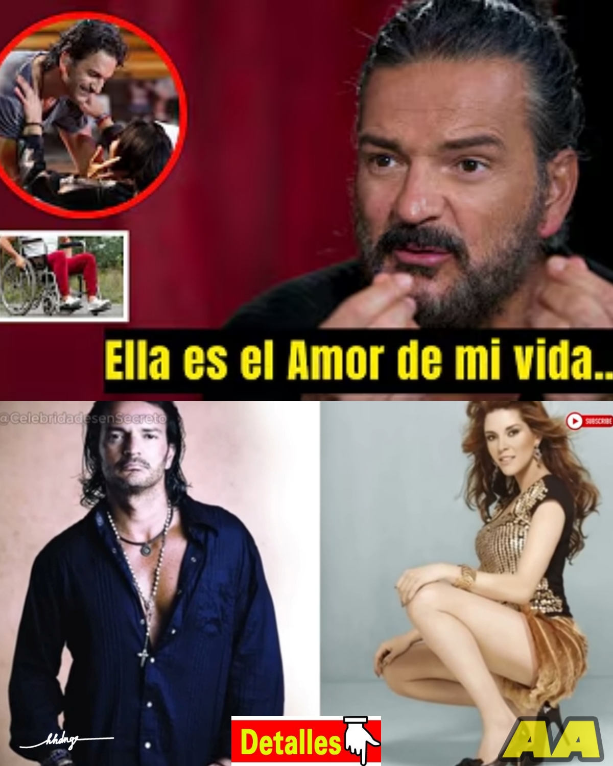 “Su mirada me persigue hasta hoy”, admitió Arjona a los 60 años, revelando un amor oculto que lo ...