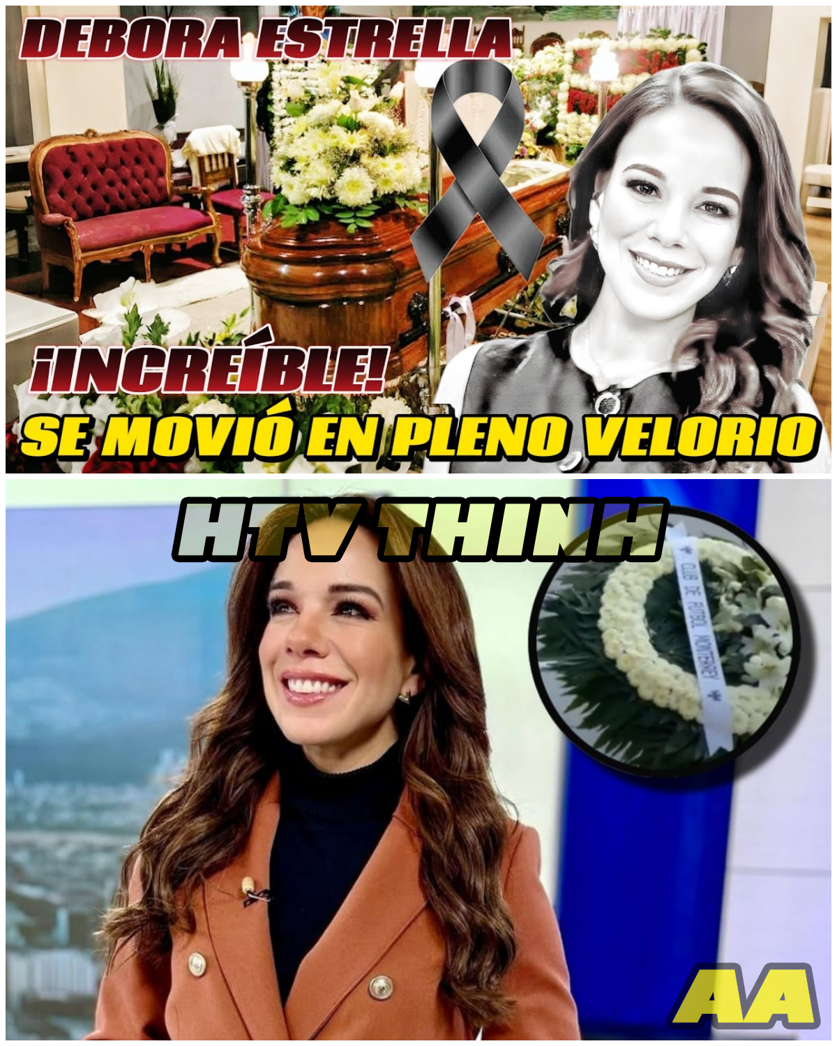 ¡NO LO CREERAS! EL CUERPO DE DÉBORA ESTRELLA SE MOVIÓ EN PLENO FUNERAL ...