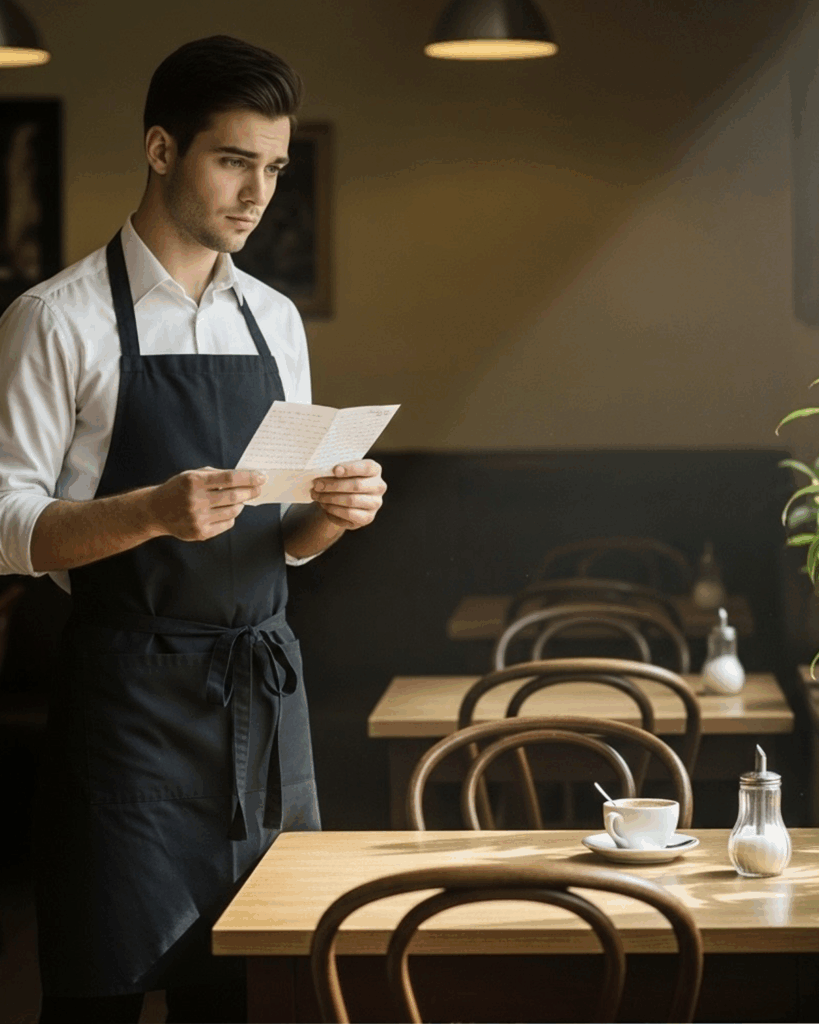 EL PUESTO VACÍO En la pequeña cafetería de la calle 8, todas las ...