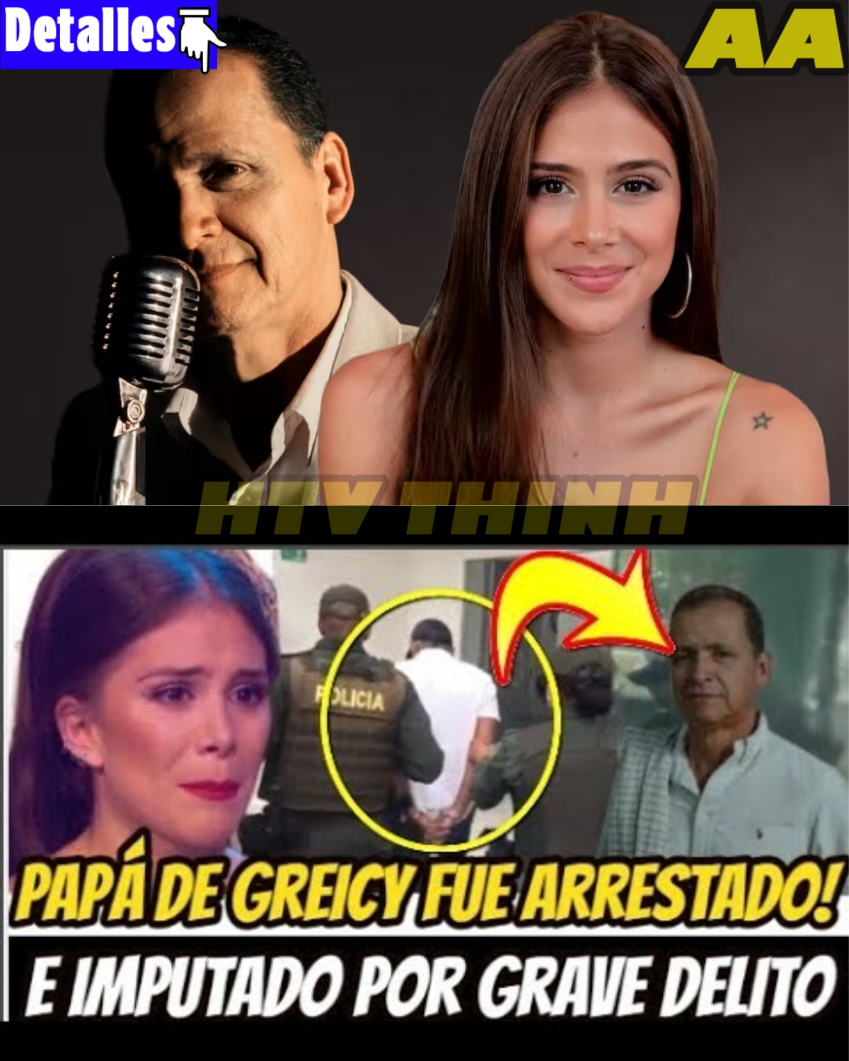 DETENIDO PAPÁ DE LA CANTANTE GREICY RENDON EN CALI ! ARTISTA CONFIRMA ...