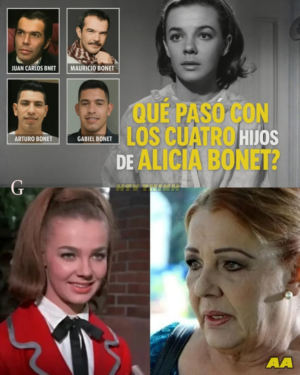 Qué Pasó Con Los Cuatro Hijos De Alicia Bonet La Verdad Detrás De La