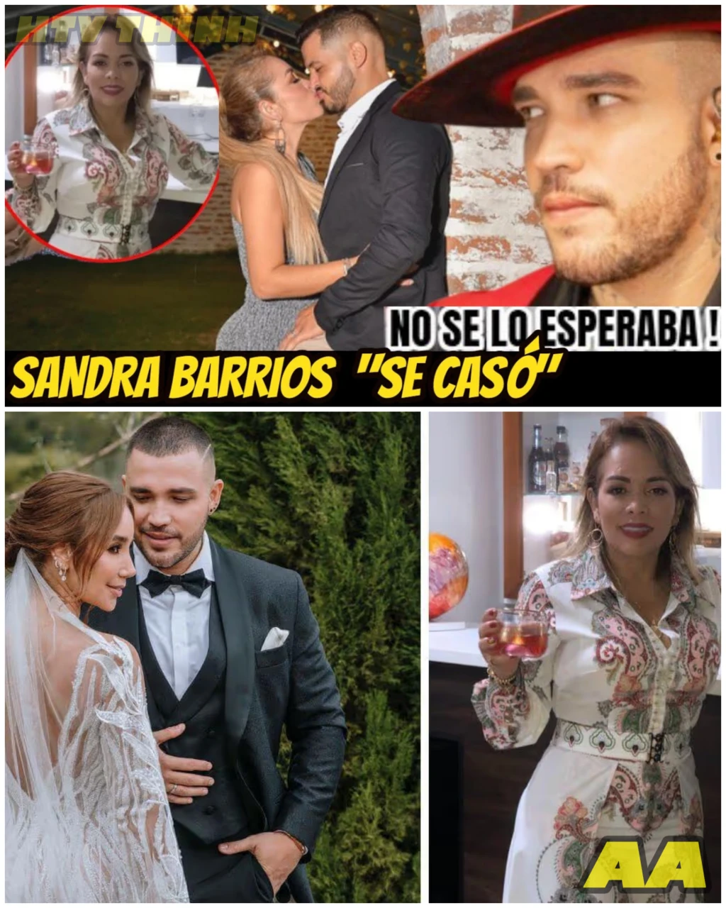 ÚLTIMA HORA! SANDRA BARRIOS "SE CASO" al IGUAL Que JESSI URIBE, DIÓ un ...