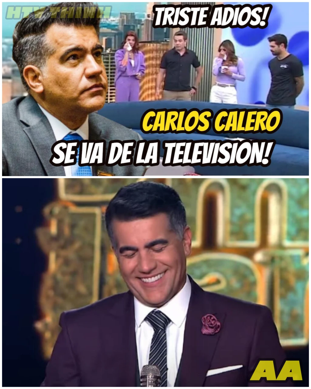 SE VA DE LA TELEVISIÓN" CARLOS CALERO SORPRENDE a TODOS Con INESPERADA ...