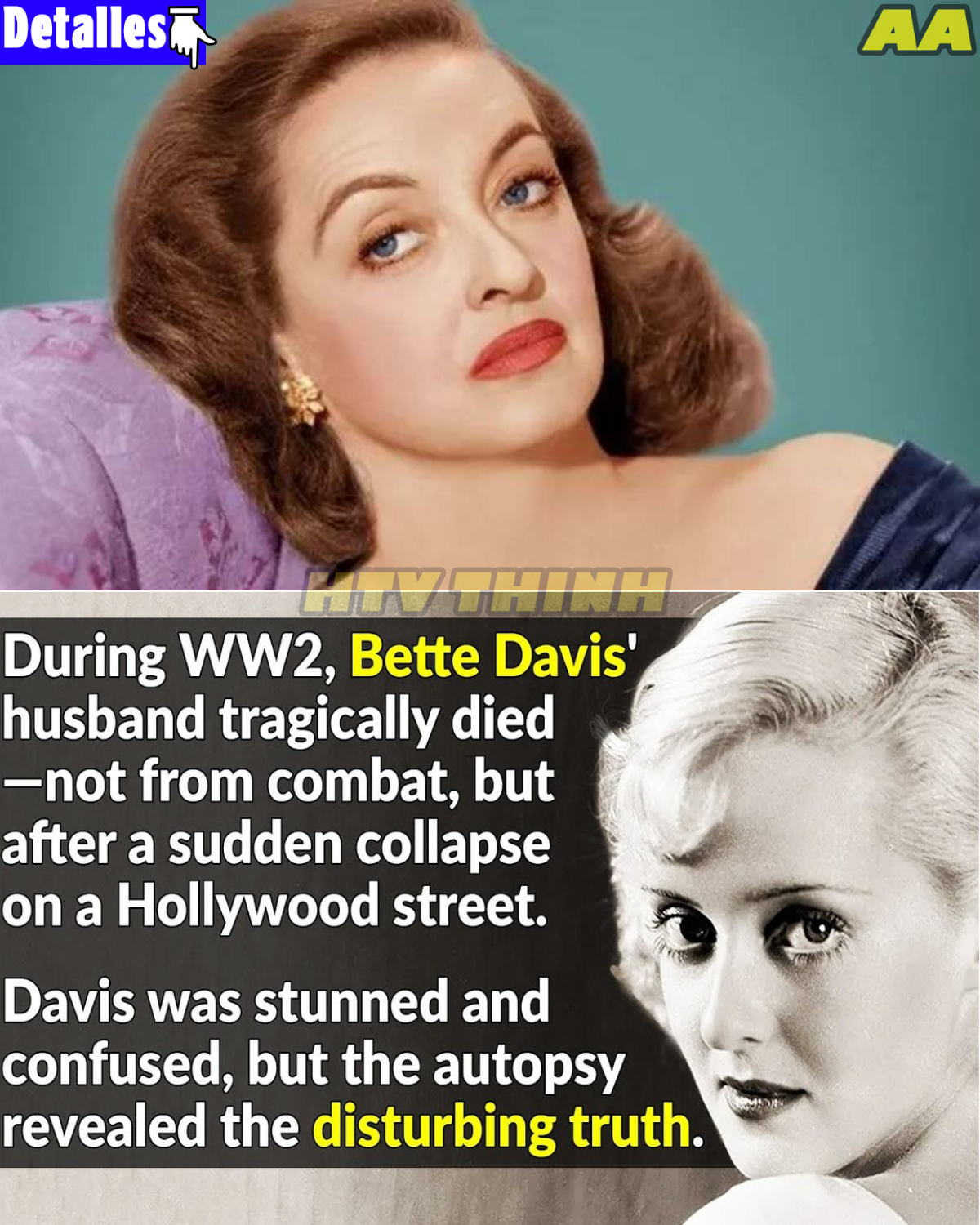 Bette Davis: Dos Caras de una Leyenda de Hollywood - News