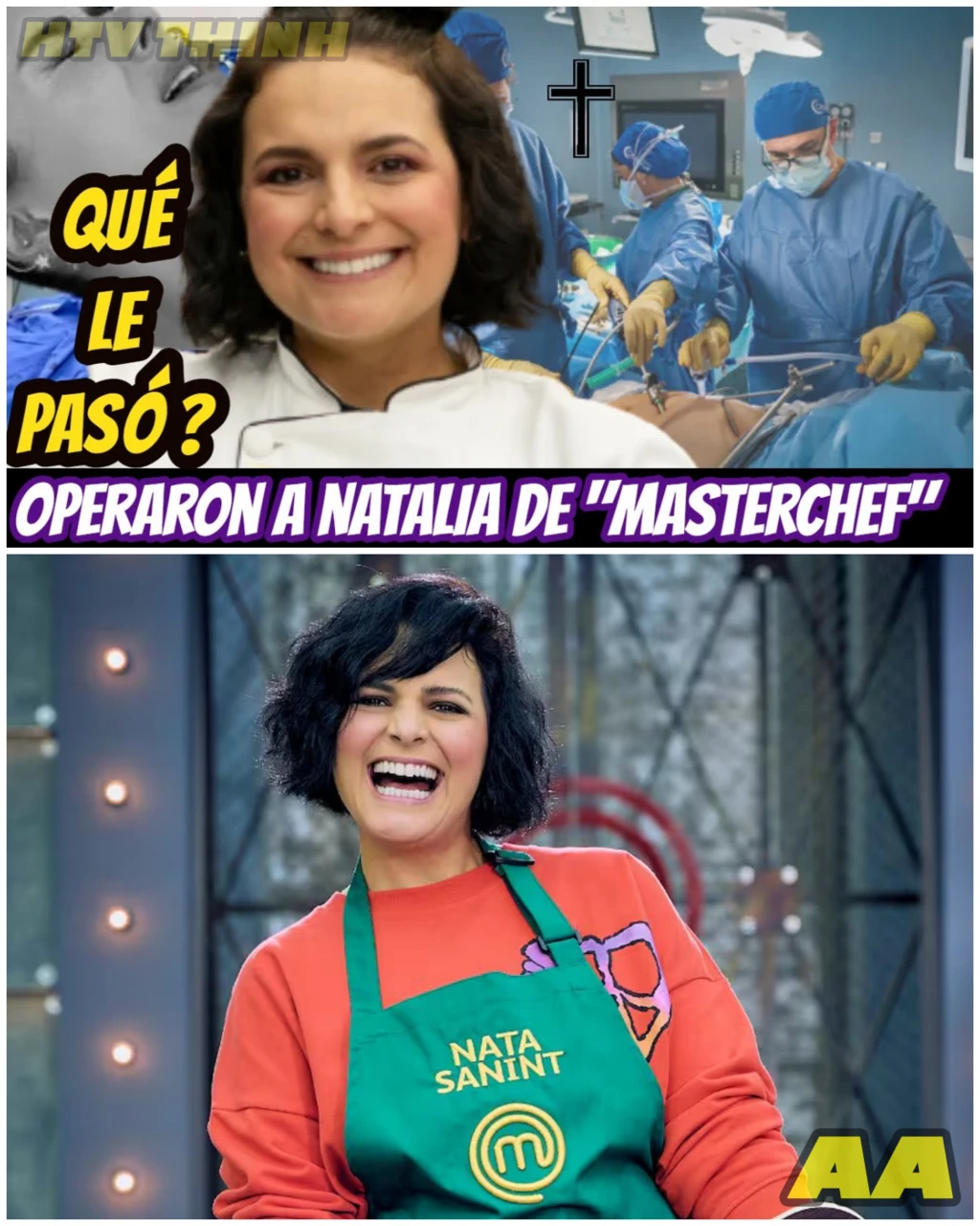 NATALIA SANINT de "MASTERCHEF CELEBRITY" FUE SOMETIDA a DELICADA ...
